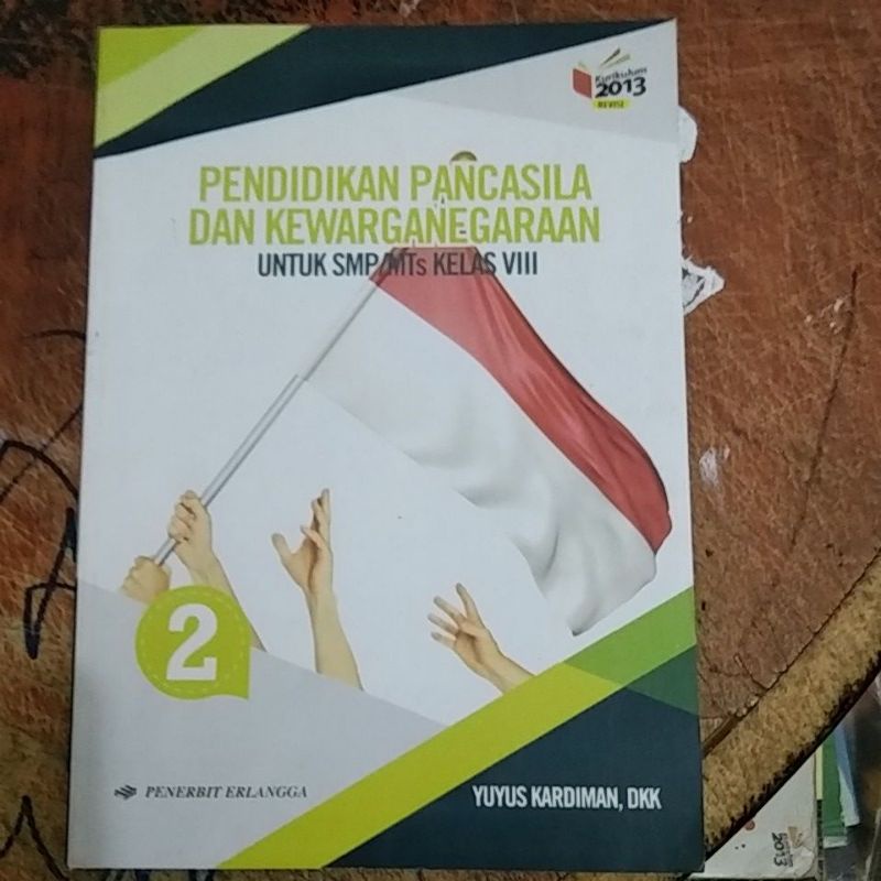 Jual buku PPKn (pendidikan Pancasila dan kewarganegaraan) SMP/Mts kelas 2-8 penerbit Erlangga ...