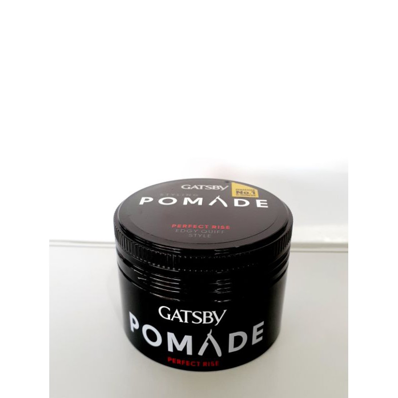 Gatsby styling pomade hitam perfect rise,75g | Shopee Indonesia