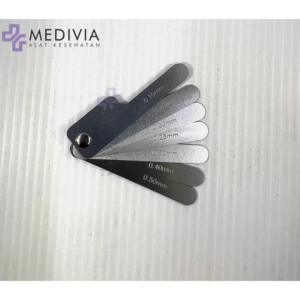 Jual DENTAL ORTHO GAUGE INTERDENTAL PROXIMAL SPACE GIGI / IPR GAUGE ...