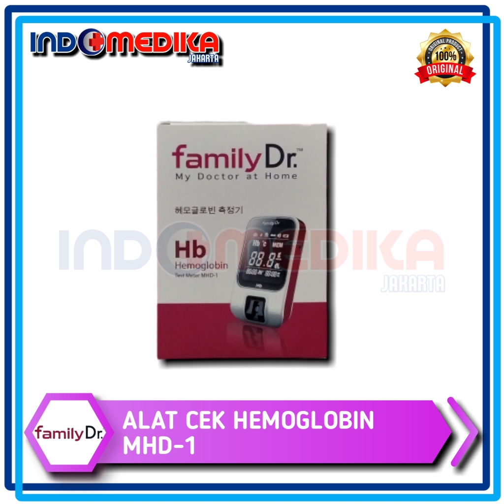 Jual Alat Cek HB Family DR / Alat cek Hemoglobin Family dr (Belum ...