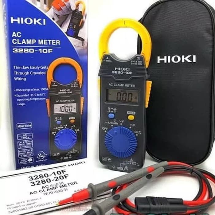 TANG AMPERE / AC CLAMP METER HIOKI 3280-10F | Shopee Indonesia