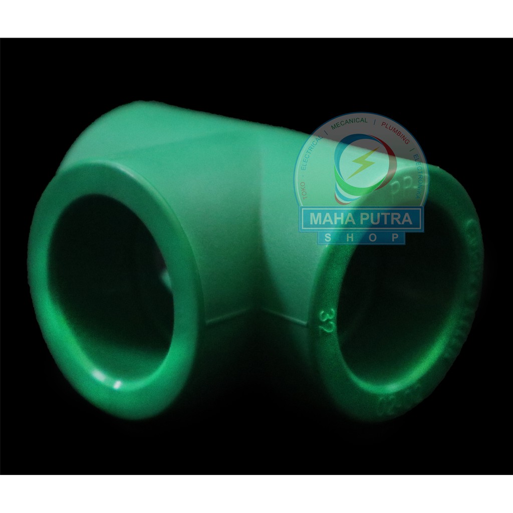 Jual TEE PIPA PPR 1" WAVIN. SAMBUNGAN PIPA AIR PANAS DAN DINGIN TEE PPR ...