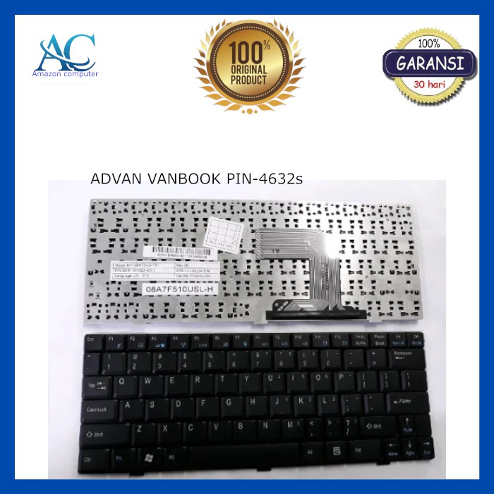 Jual keyboard Advan Vanbook Original pin-46132s | Shopee Indonesia