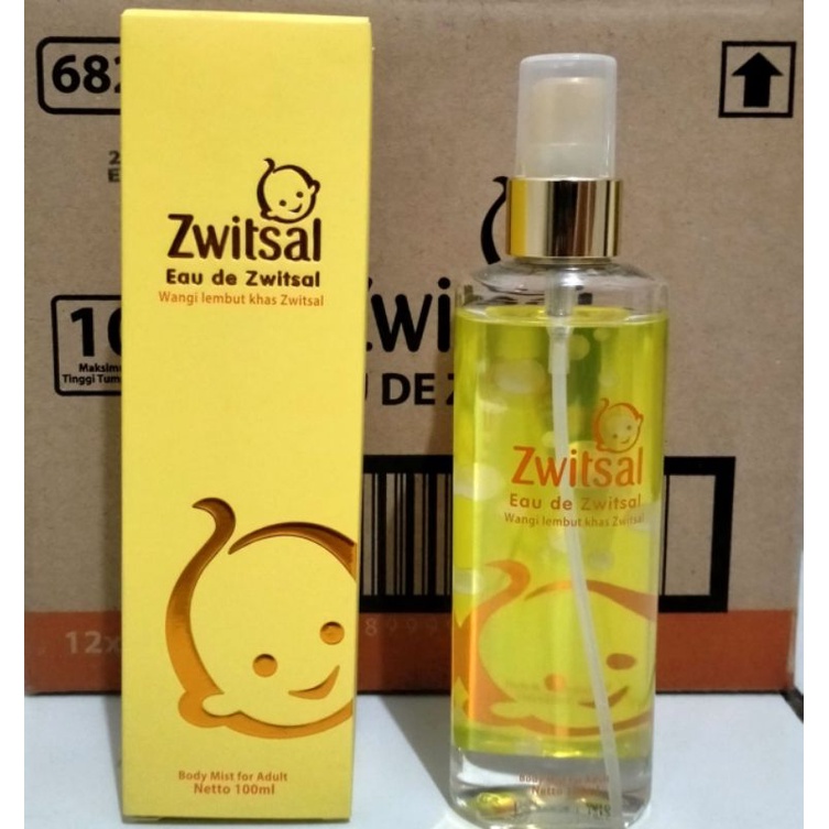 Jual Zwitsal Eau De Toilette Body Mist 100ml / Zwitsal Eau de Zwitsal ...
