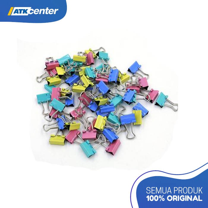 Jual BINDER CLIP KENKO 105 - COLORS (60 PCS) | Shopee Indonesia
