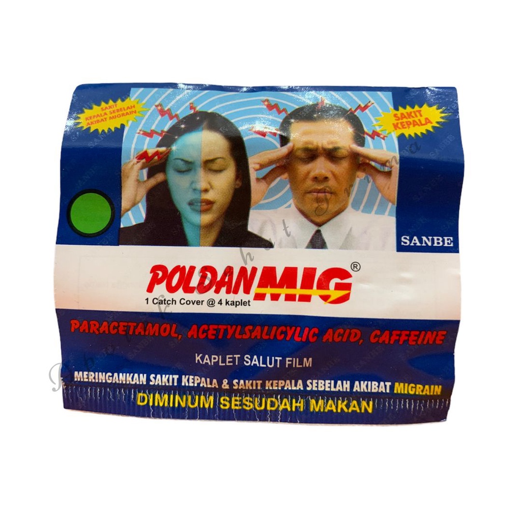 Jual Poldanmig Strip 4 Kaplet | Shopee Indonesia