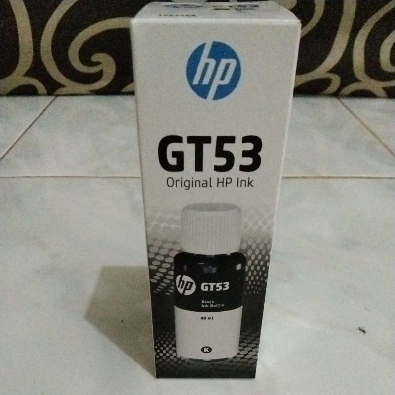 Jual HP Tinta GT53 Black Original 90ml Ink Bottle 90 ml GT 53 - Hitam ...