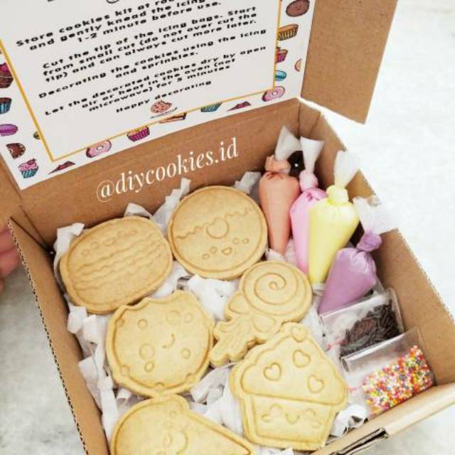 Jual Sweet Dessert DIY Cookies Kit | Decorating cookies | Kukis hias ...