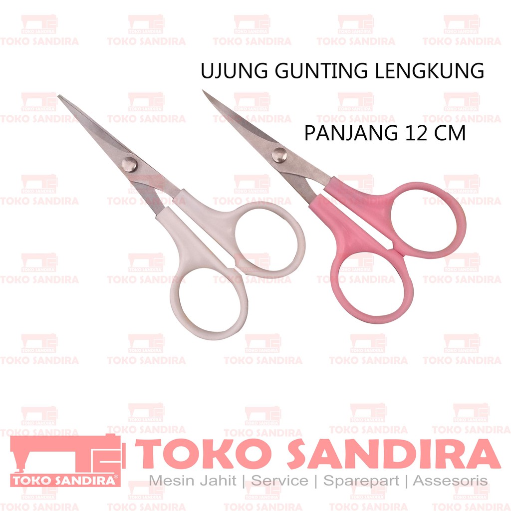 Jual Gunting Benang Ujung Lengkung ( Panjang 12 cm ) | Shopee Indonesia