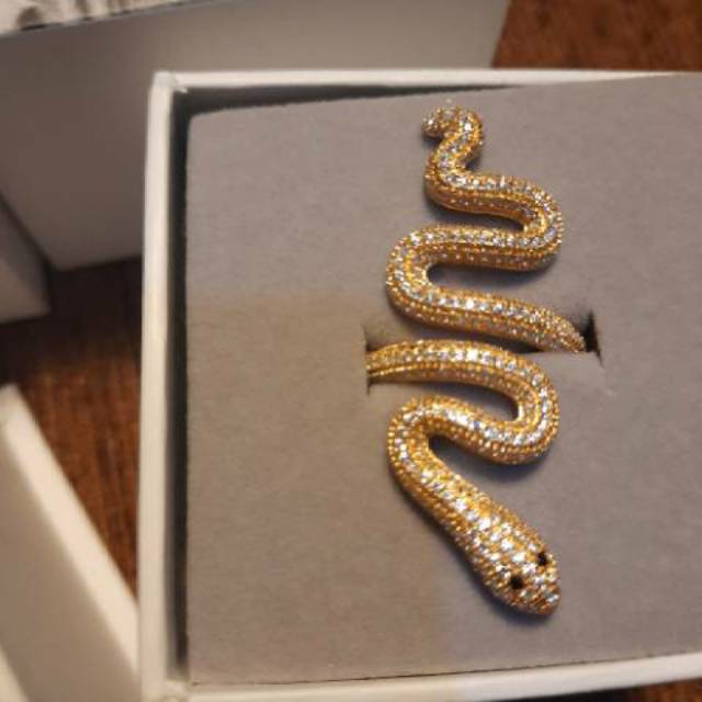 Jual Taylor Swift Snake Ring GOLD BLACK PURPLE REPUTATION Memoribilia ...