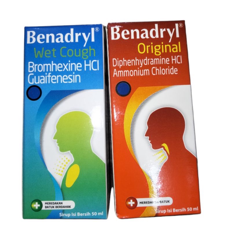 Jual Benadryl obat batuk 50 ml/benadryl/obat batuk Indonesia|Shopee ...