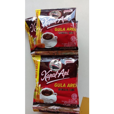 Jual Kopi Kapal Api Spesial Mix Gula Aren ( free gelas setiap pembelian ...