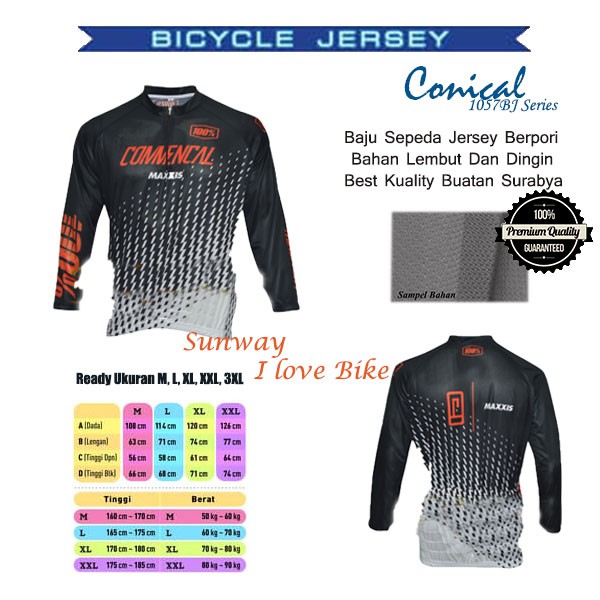 Jual COD Bayar Di Tempat AG574 L8091 Baju Sepeda Jersey Tangan panjang ... Jual COD Bayar Di Tempat AG574 L8091 Baju Sepeda Jersey Tangan panjang ...