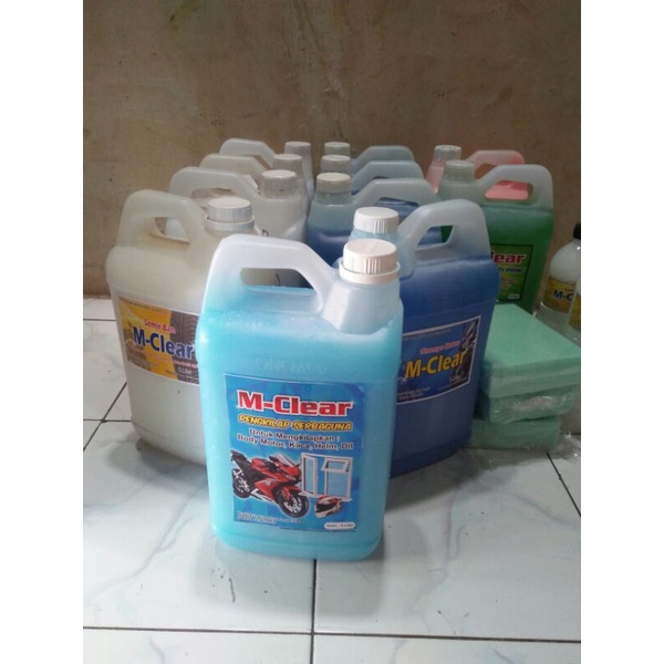 Jual Konsentrat Pengkilap Bodi Motor dan Mobil Warna Biru Merk M-Clear ...