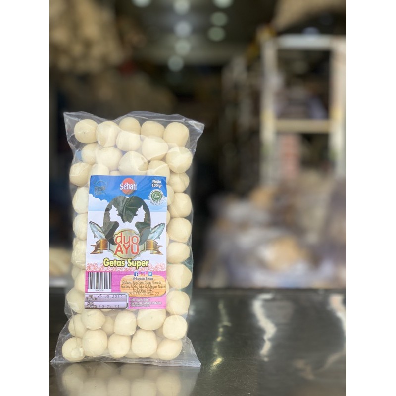 Jual Getas Ikan Cap Duo Ayu Khas Bangka 100gr | Shopee Indonesia
