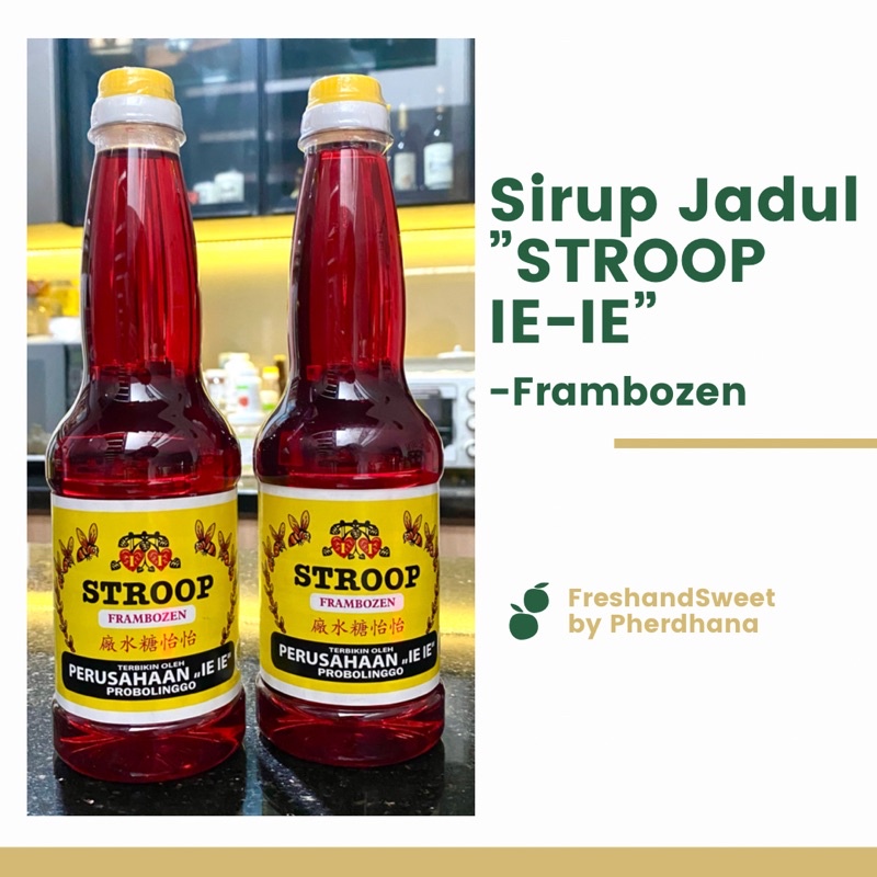 Jual Sirup Jadul / Stroop Ie ie Frambozen | Shopee Indonesia