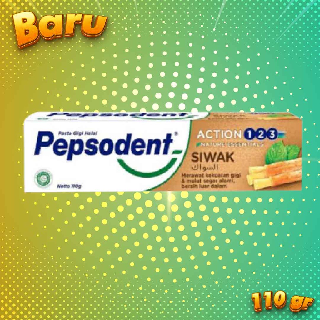 Jual Pepsodent action 123 SIWAK KEMASAN 110 g | Shopee Indonesia