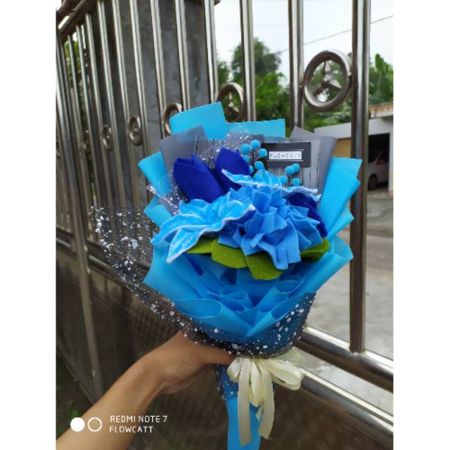 Jual Bucket tangkai flanel premium /Bucket Bunga /Buket Bunga / Bucket ...