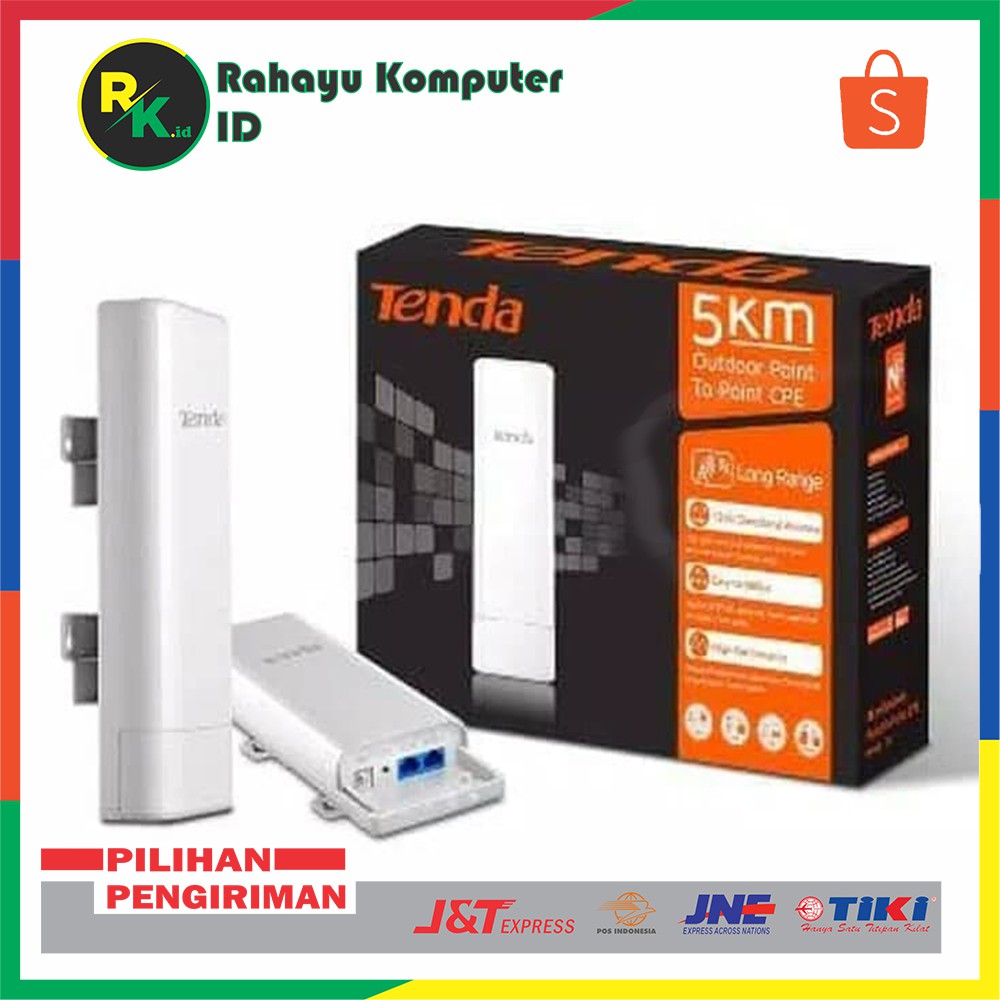 Jual Akses Point Tenda O3 Outdoor Point To Point CPE 2.4G 150Mbps ...