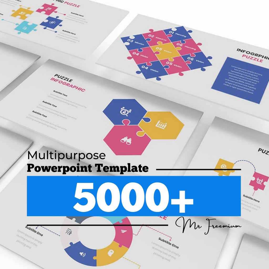 Jual Multipurpose - 5000 Premium Powerpoint Template | Shopee Indonesia