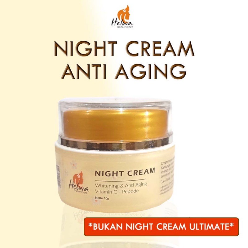 NIGHT CREAM ANTI AGING HELWA BEAUTYCARE | Shopee Indonesia