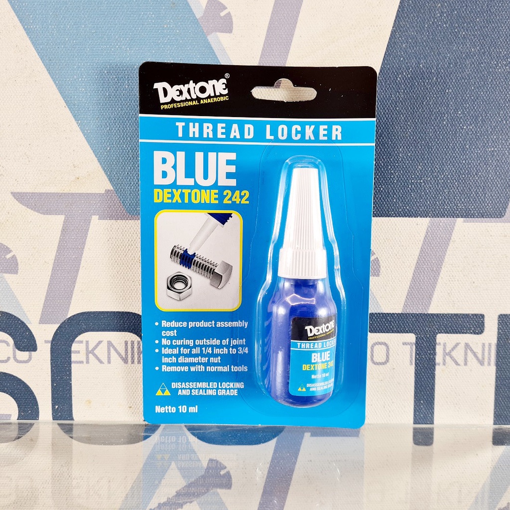 Jual DEXTONE 242 LEM BAUT THREAD LOCKER TEMPORARY SEMENTARA BLUE ...