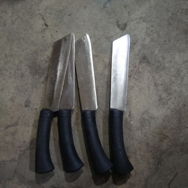 Jual PISAU DAPUR BESAR GAGANG PLASTIK SUPER TAJAM / PISAU DAGING ...