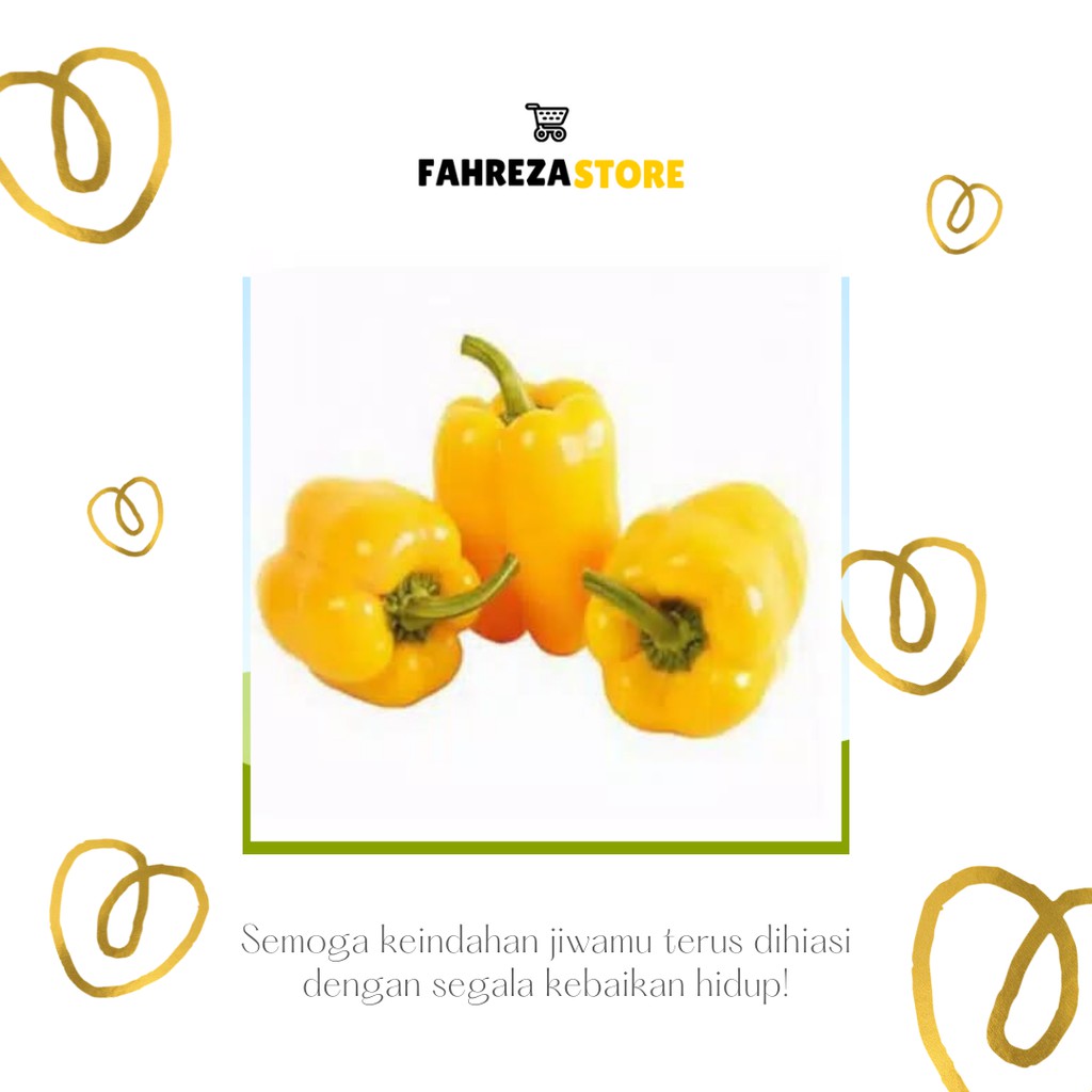 Jual Paprika Kuning Segar 250 Gram | Shopee Indonesia