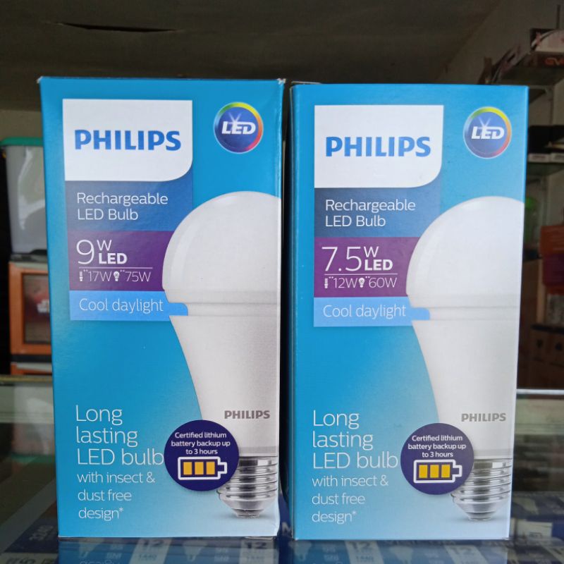 Jual philips emergency 9 watt dan 7,5 watt | Shopee Indonesia
