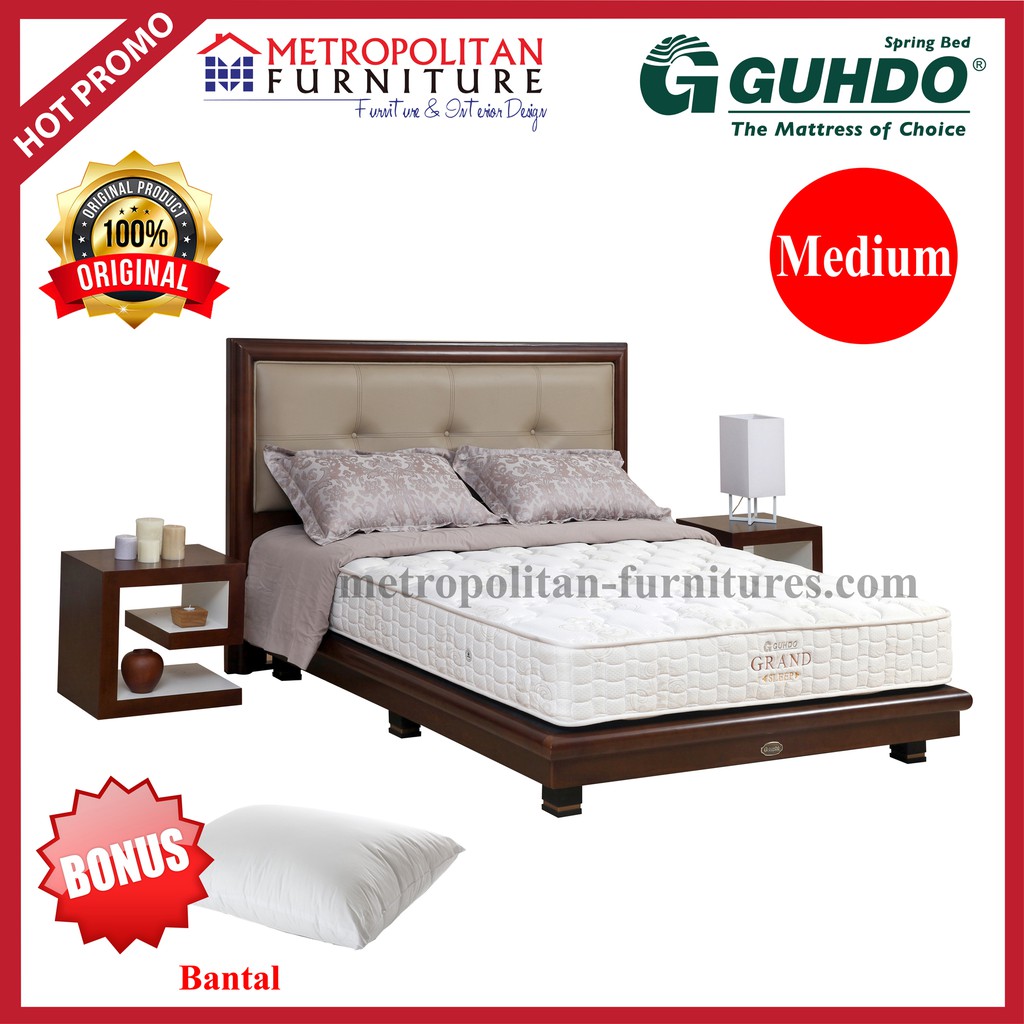 Jual Kasur Springbed Guhdo Grand Sleep FULL SET Victorian Style | Shopee Indonesia