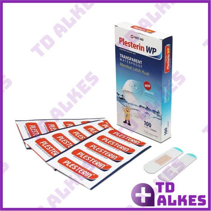 Jual Plesterin WP Onemed Plaster Luka Kedap Air Trasnparan Peralatan ...