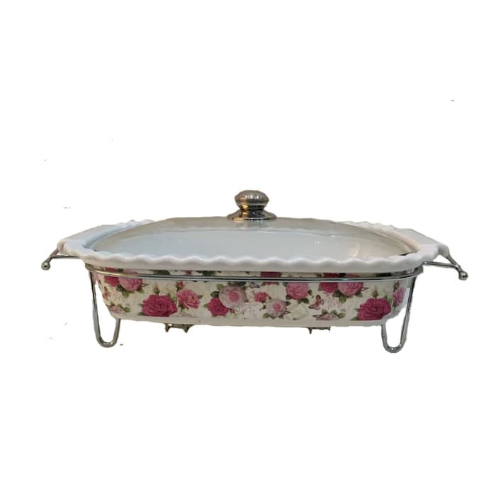 Jual Kaserol / Casserole Model Shabby Chic CAPODIMONTE ukuran 16 Inci ...