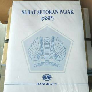 Jual 1 Buku Surat Setoran Pajak SSP Rangkap 5 Ply - Formulir NCR isi 10 set Indonesia|Shopee ...