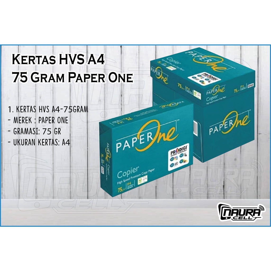 Jual Kertas Hvs A4 75 Gram Paper One Shopee Indonesia