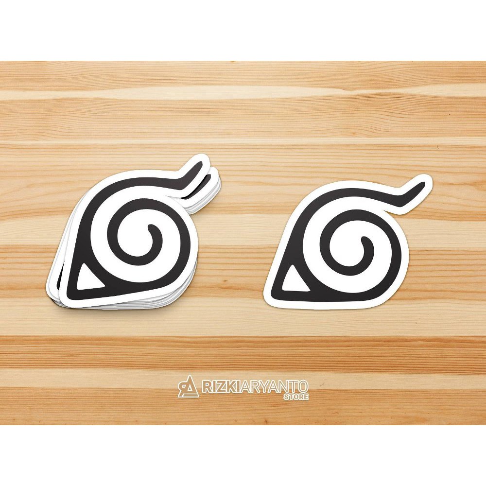 Jual Sticker - Stiker Logo Anime Naruto Konoha untuk PC Laptop HP dll ...