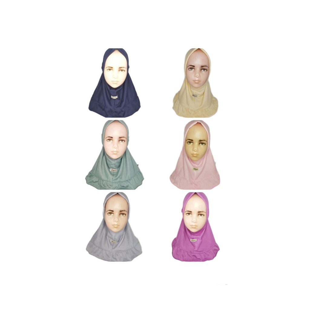 Jual Origami hijab mecca series hijab bayi instan tali | Shopee Indonesia