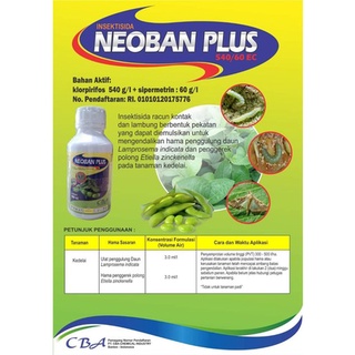 Jual Neoban Plus 400 ml Pembasmi Hama Ulat Walang Sangit dan Wereng ...