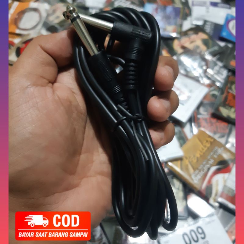 Jual Kabel Jack Gitar Mono 3 meter | Shopee Indonesia