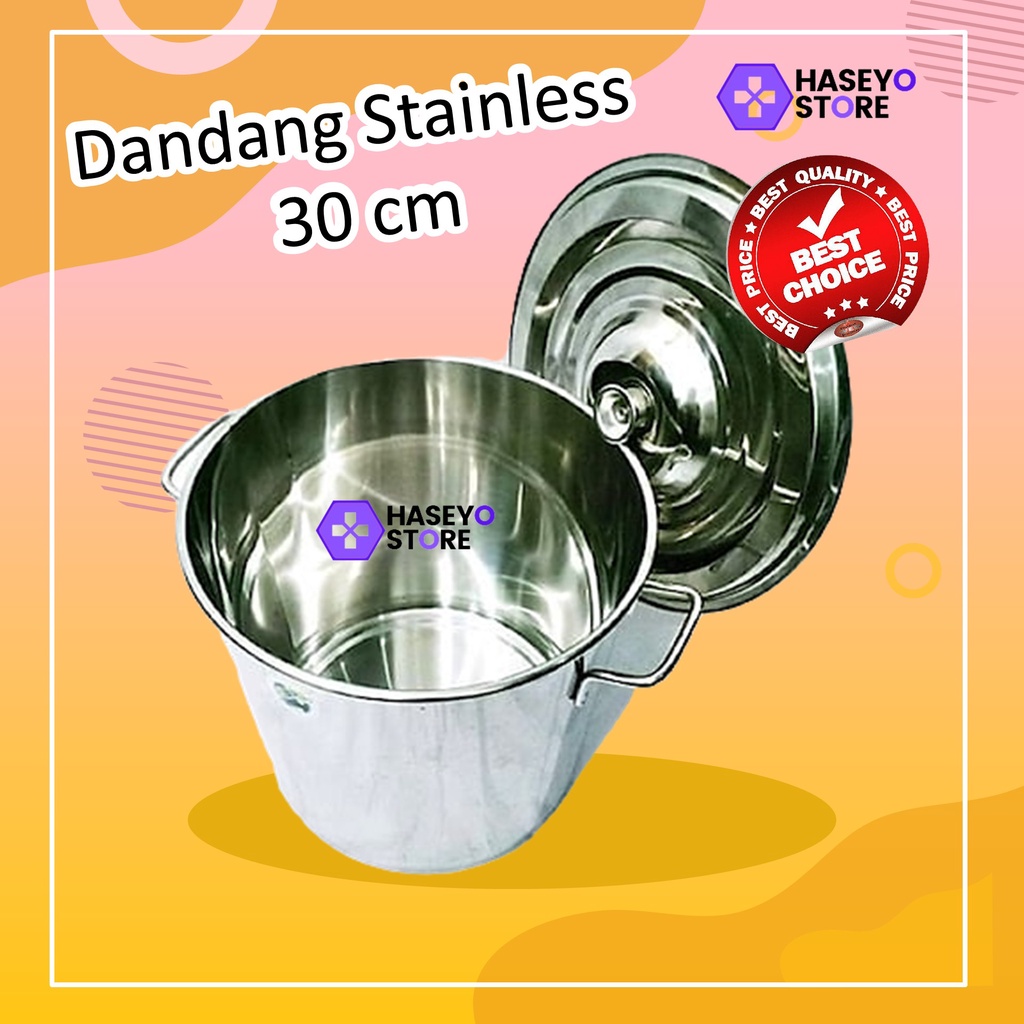 Jual Dandang Bakso Stainless Asli Import 30 Cm Dandang Air 30cm ... Jual Dandang Bakso Stainless Asli Import 30 Cm Dandang Air 30cm ...