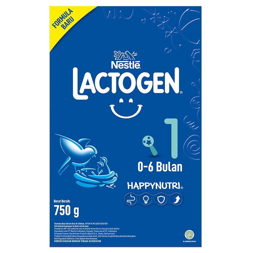 Jual Lactogen 1 box 750gr (ED JUNI 2022) | Shopee Indonesia