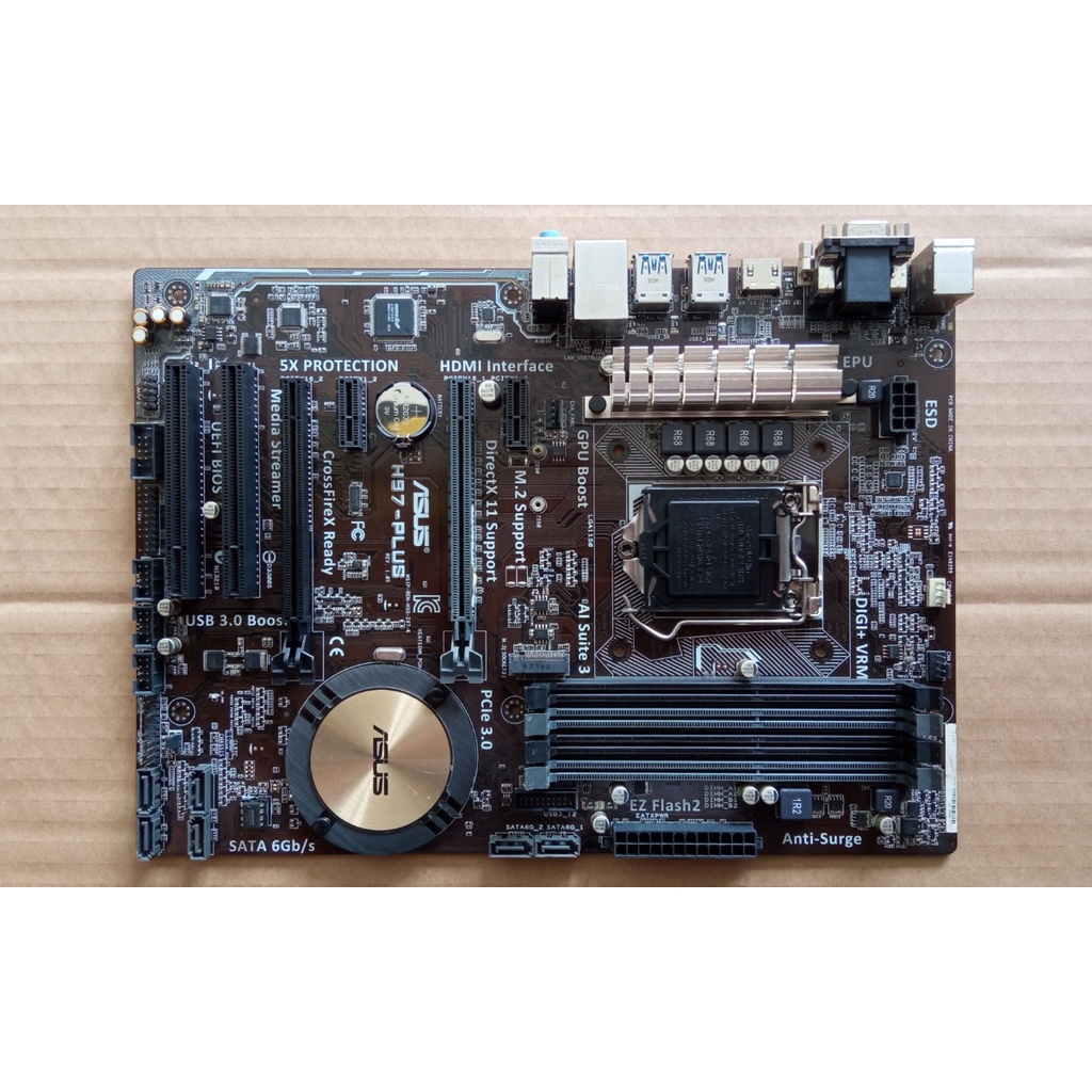 Jual Motherboard ASUS H97-PLUS LGA 1150 SSD NVME B85 H81 H87 Q85 Q87 ...