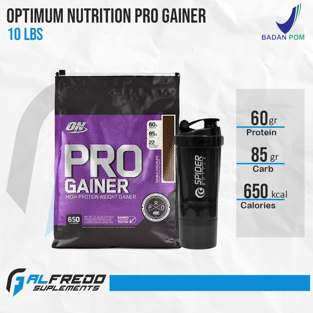 Jual ON Pro Complex Gainer 10 Lbs Optimum Nutrition NOT Serious Mass ...