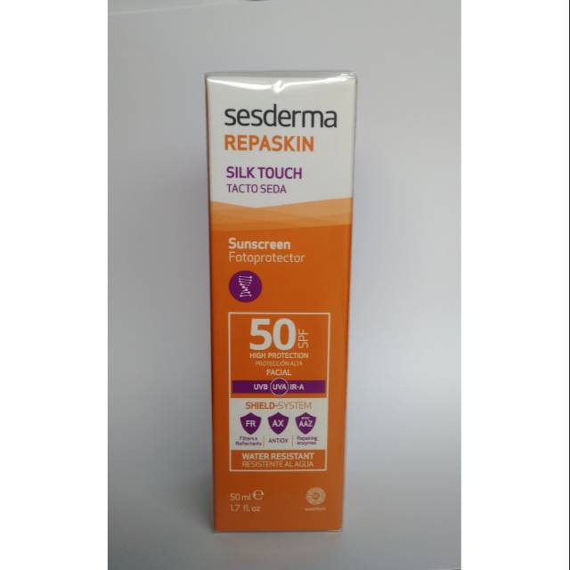 Sesderma Repaskin Silk Touch SPF 50 kemasan 50 ml | Shopee Indonesia