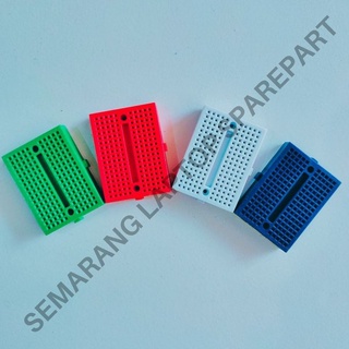 Jual BREADBOARD 170 Titik Mini Protoboard Arduino Project Board Lubang ...