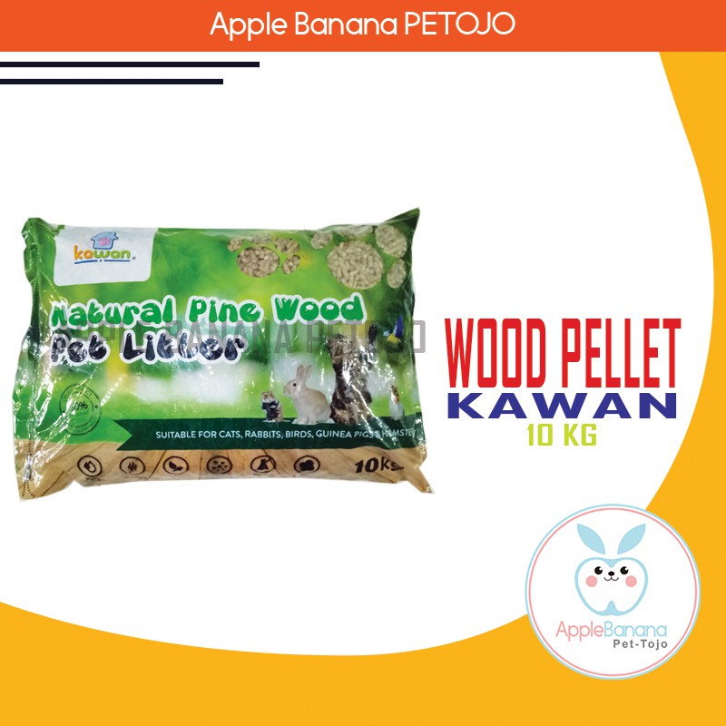 Jual Wood Pelet KAWAN Cat Litter 10kg - Pelet Kayu Kawan 10 kg | Shopee ...