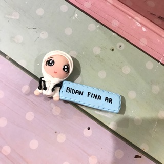 Jual Name tag anak custom bidan apoteker perawat bhayangkari pns dokter ...