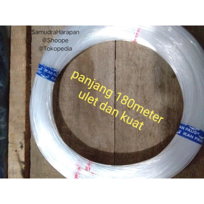 Jual Senar / senur cap ikan PAUS kode 80 (nmr 800) harga per-rol ...