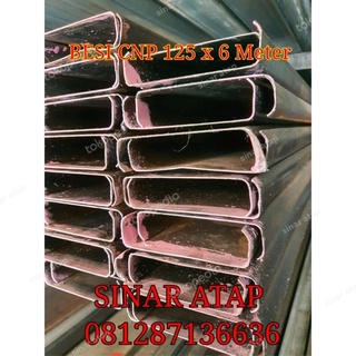 Jual BESI CNP / KANAL C 125 TEBAL 1.7 MM PANJANG 6 METER | Shopee Indonesia