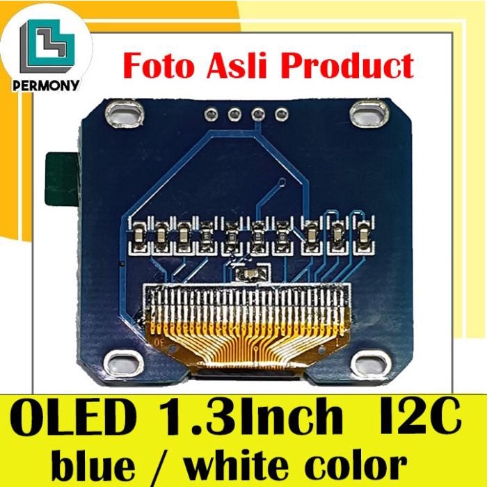 Jual Oled 1.3 Inch IIC I2C 128x64 LCD Display Module | Shopee Indonesia