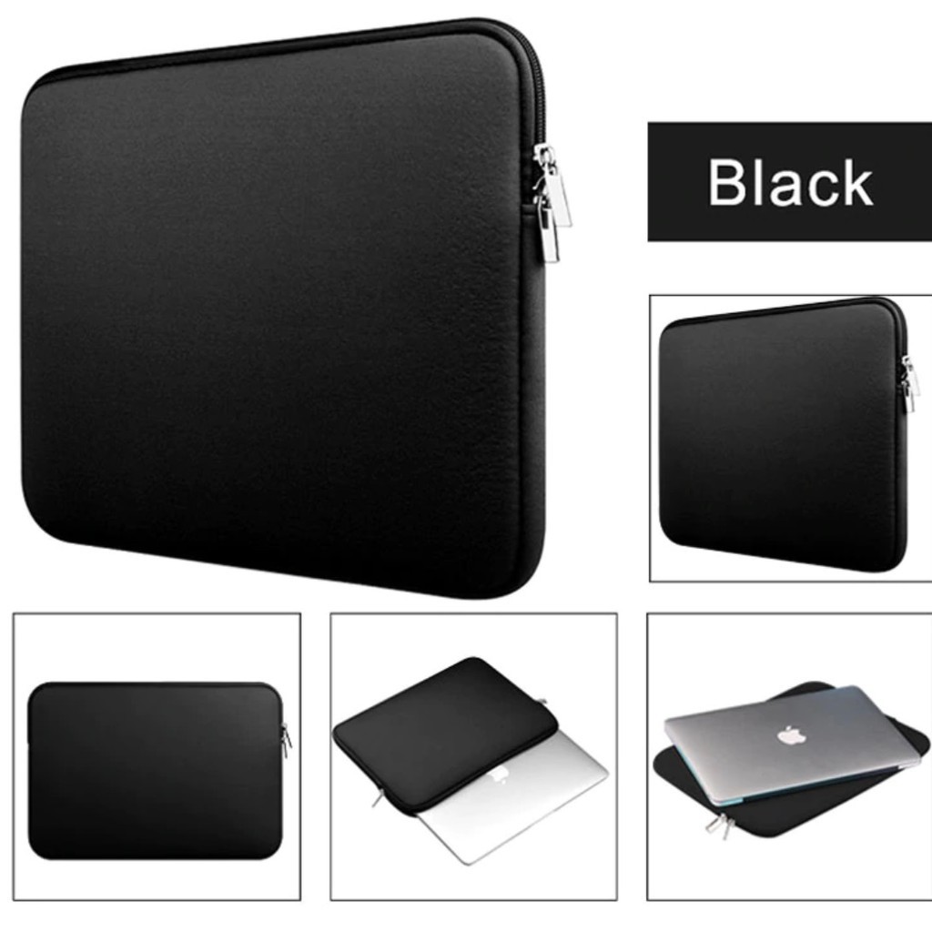 SCL01 Softcase Laptop Notebook 13 inchi Zipper Polos | Shopee Indonesia